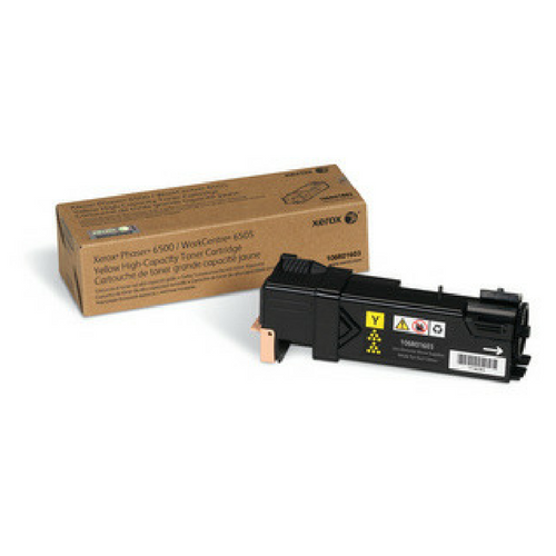 CARTUCHO DE TONER AMARILLO PHASER 6500 2.5K, 106R01602. - Consumibles Xerox